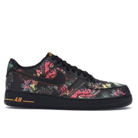 Nike | Shoes | New Nike Air Force 7 Sneakers Lv8 Tropical Palm Black ...